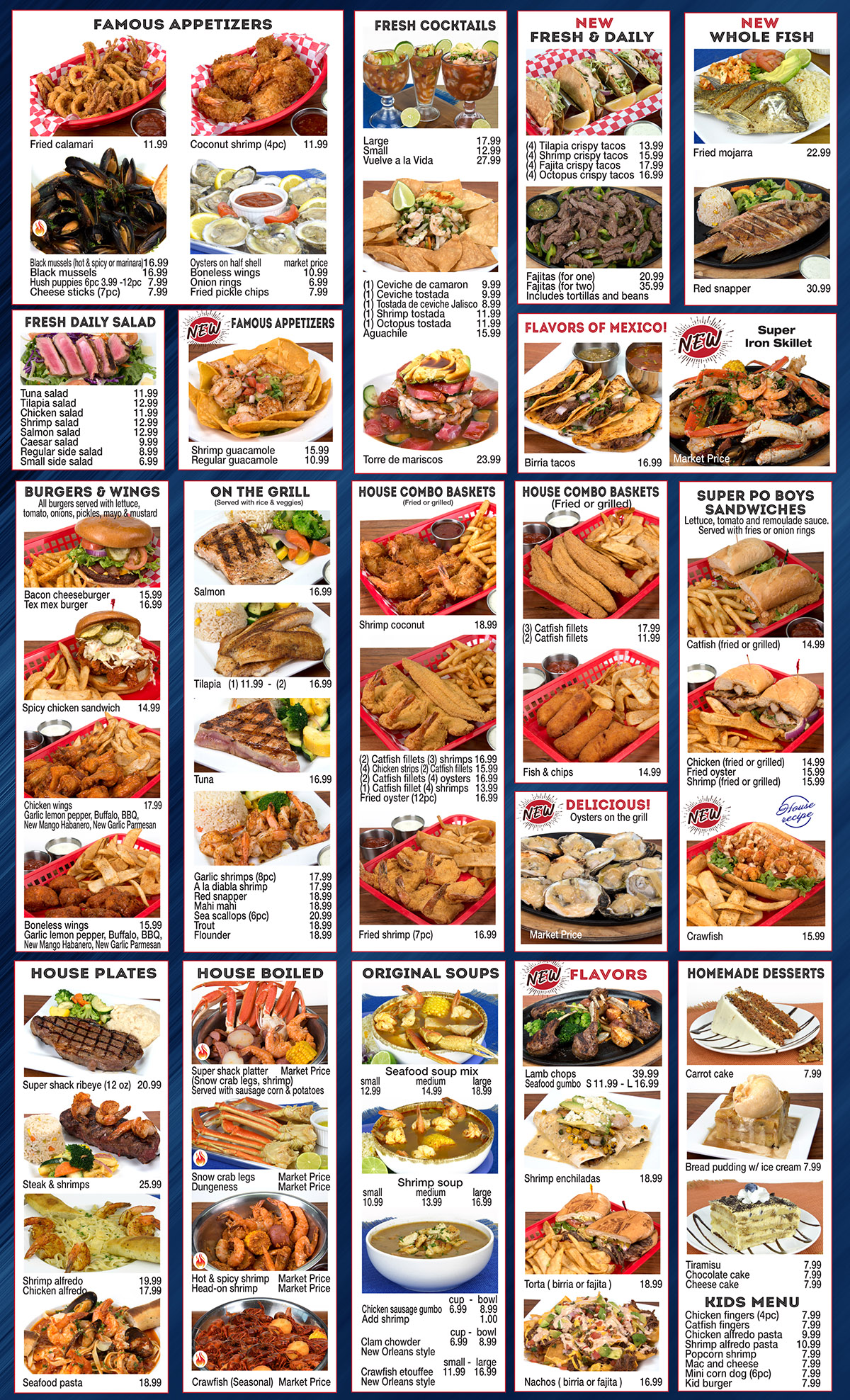 Super Shack | Seafood and Grill in Texas