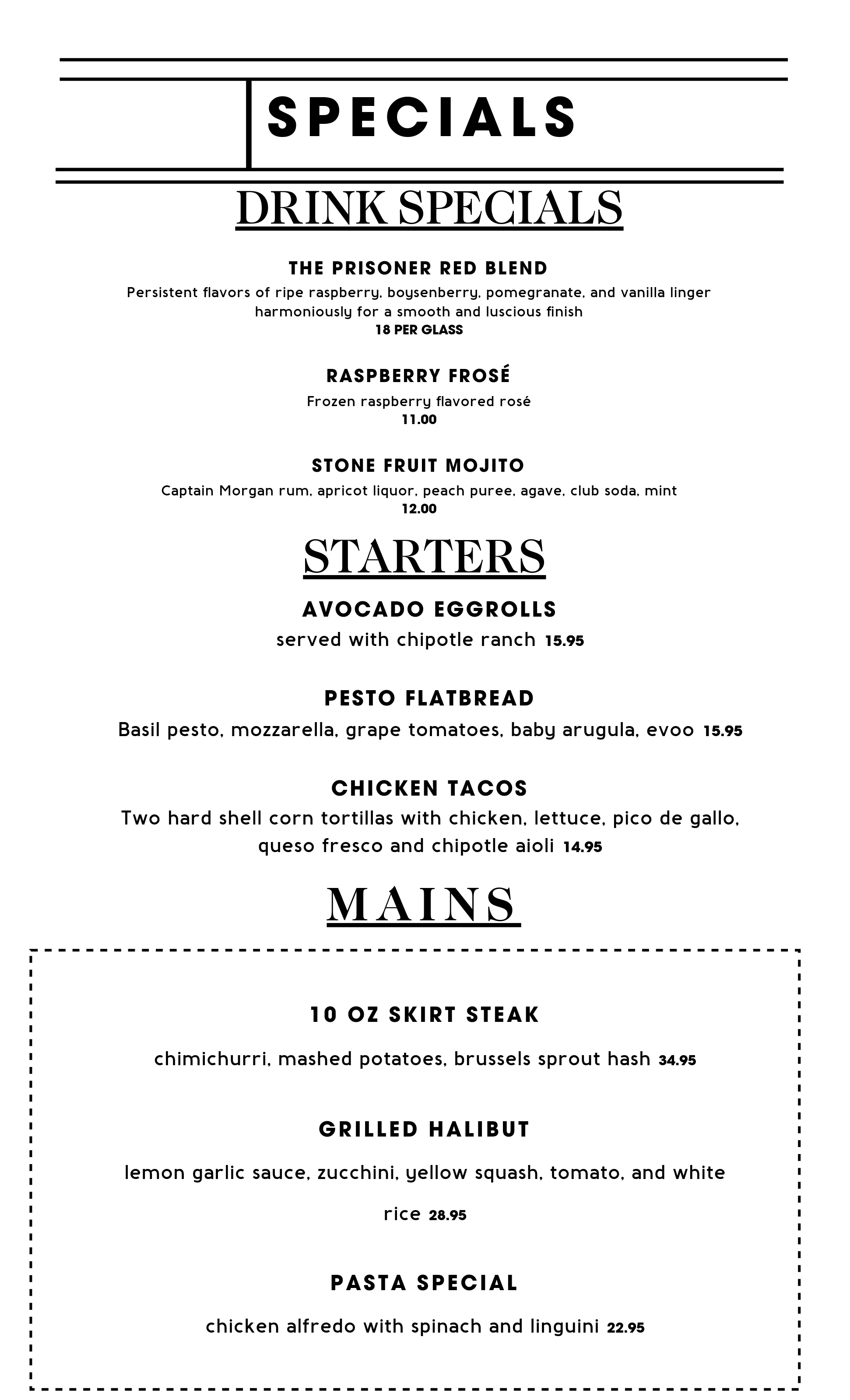 Gallery | Tavern 5 | American Restaurant in Pompton Plains, NJ