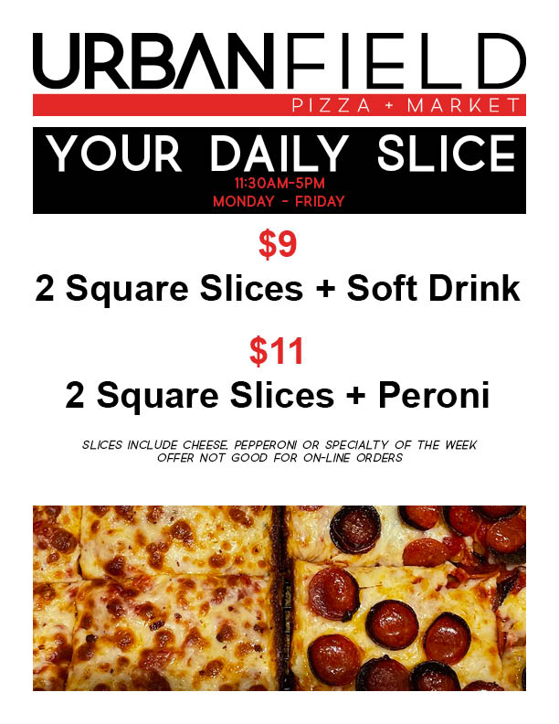 Menus | Urban Field Pizza & Market in Longmont, CO