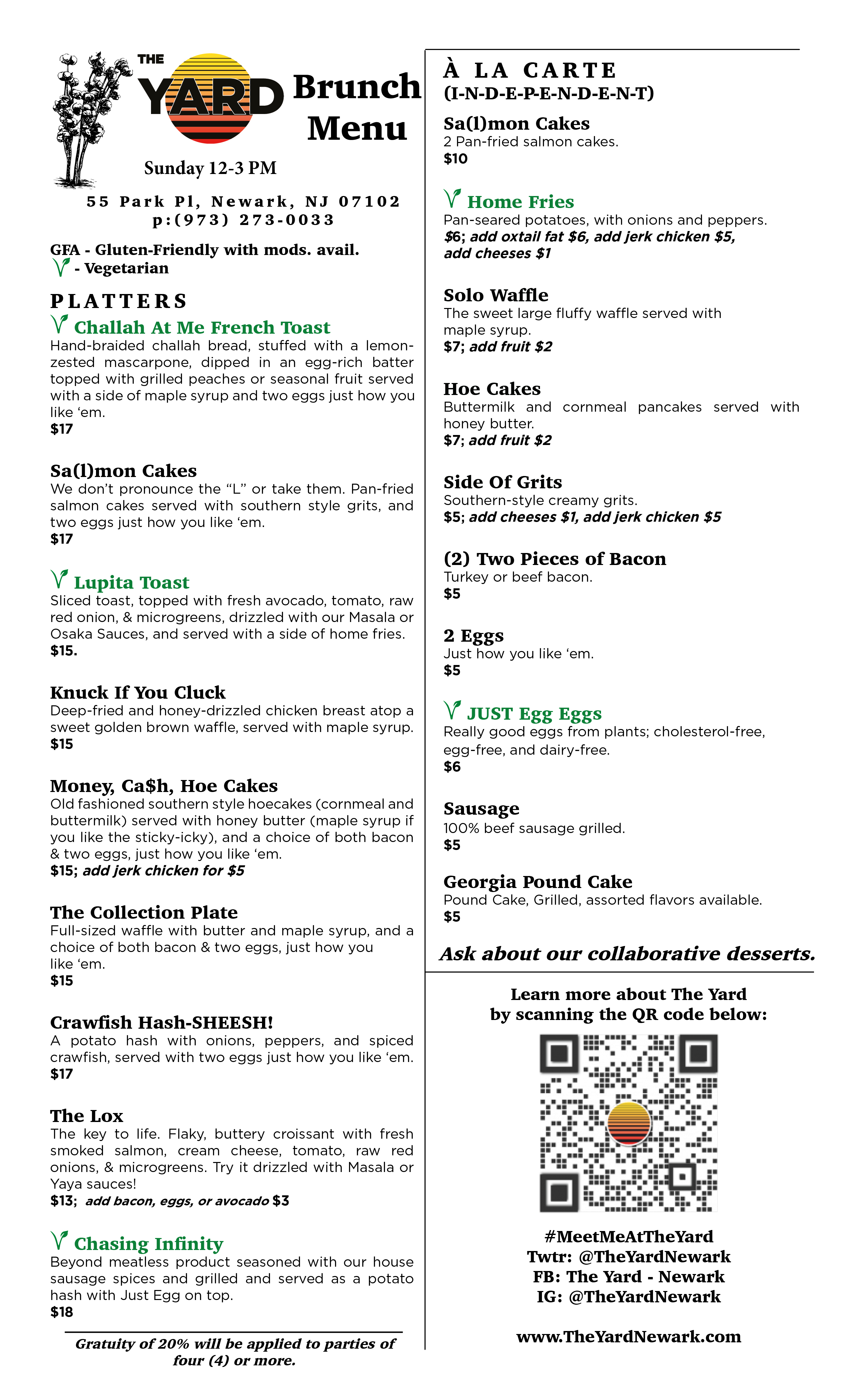 Coffee Yard Holywood Menu at Summer Mathew blog