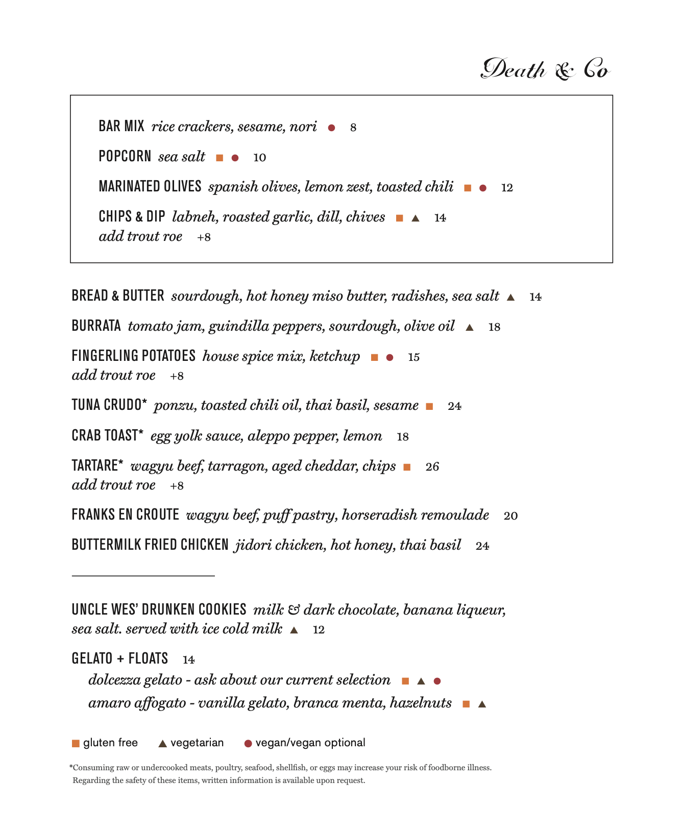 D&C Washington D.C. | Hours + Location | Death & Co