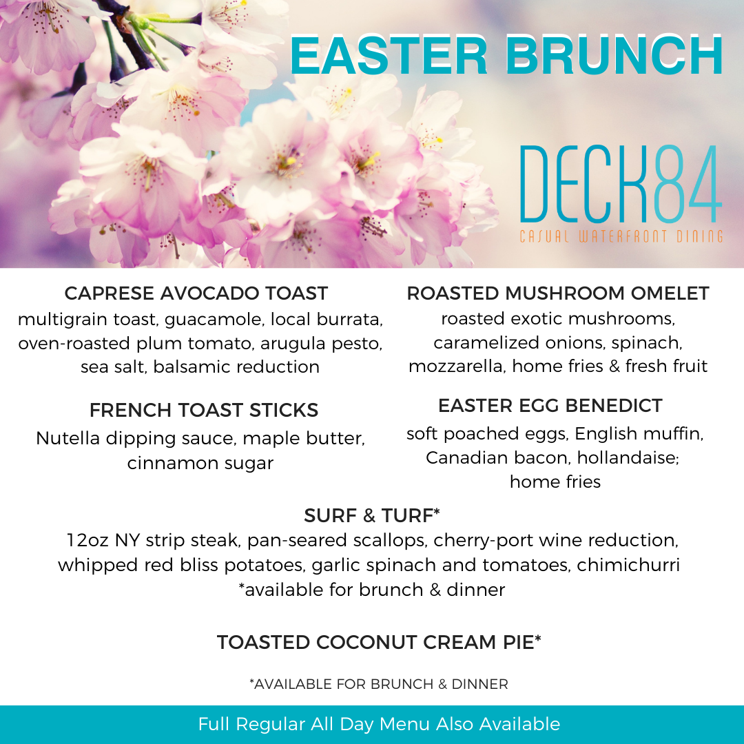 Restaurant Menus | Deck 84