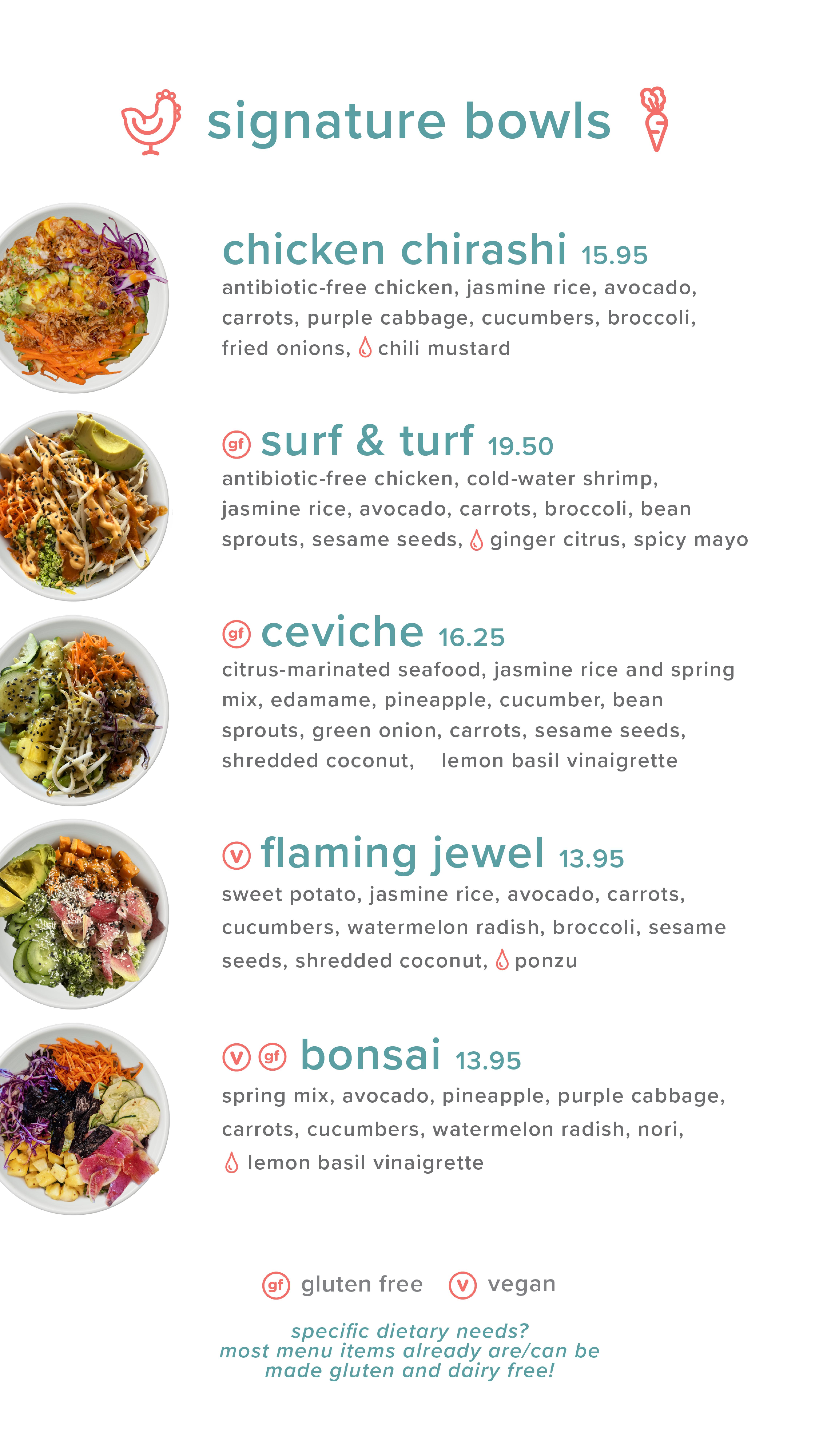 Menus | Fresh Catch Poke Co. | Best Buffalo Seafood Restaurant