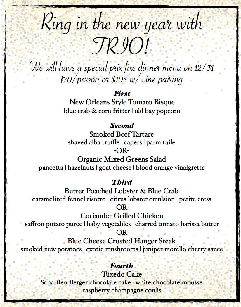 Sample Menus | Chef Jason Harper